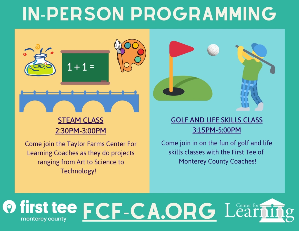 Programs - First Tee - Monterey County
