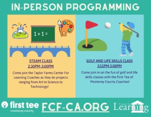Programs - First Tee - Monterey County